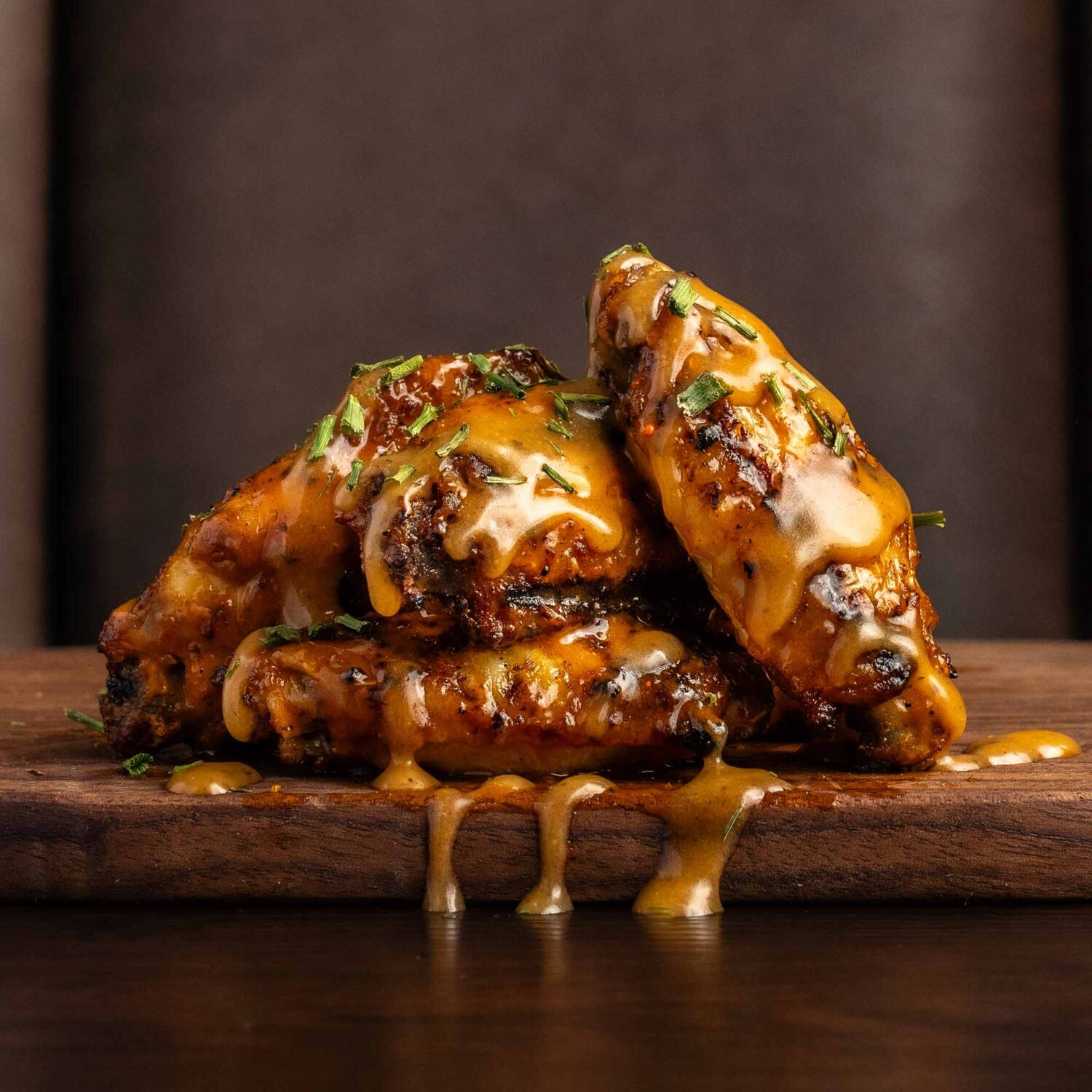 6 Grilled Chicken Wings - Smoke & Pepper