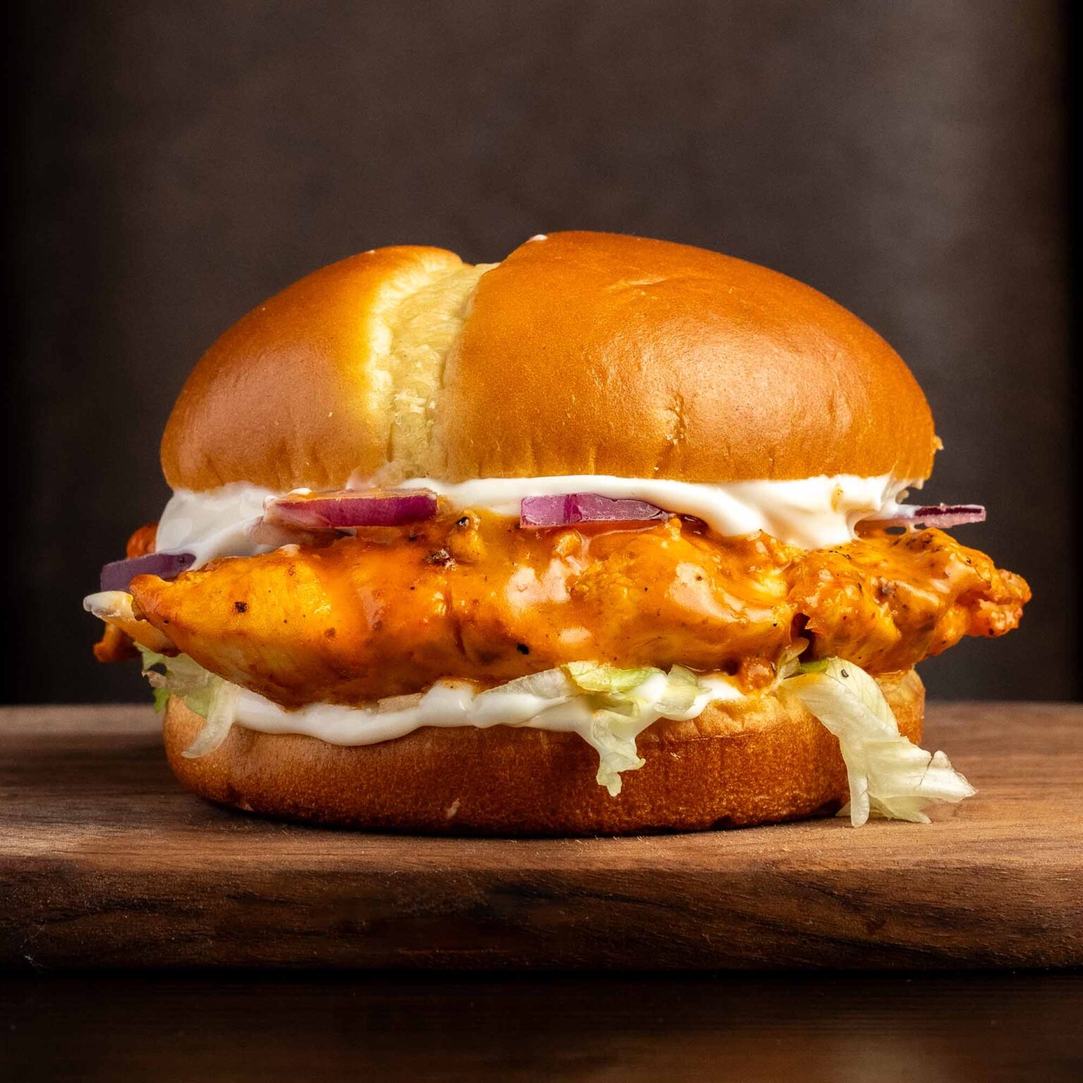 Grilled Chicken Burger - Smoke & Pepper